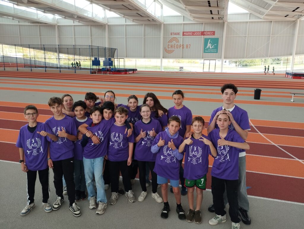 Sortie AS : journée découverte de l’athlétisme indoor – Bessines-moi un ...